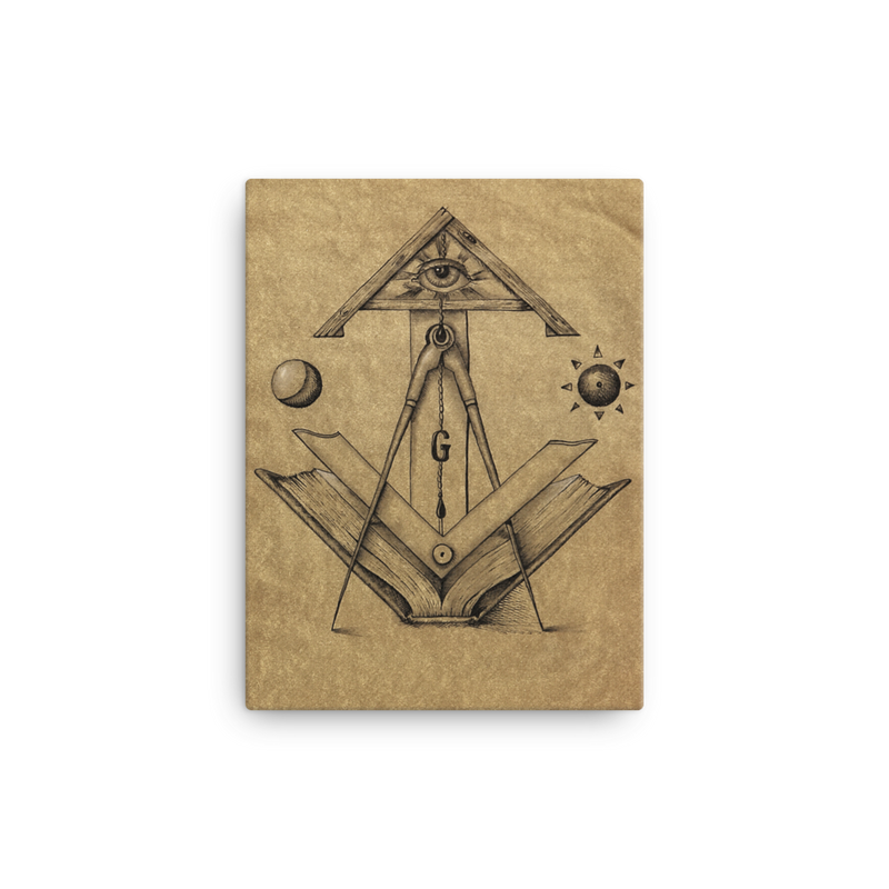 Masonic Light | Passing Light | Fellowcraft Artwork – The Winding Stairs