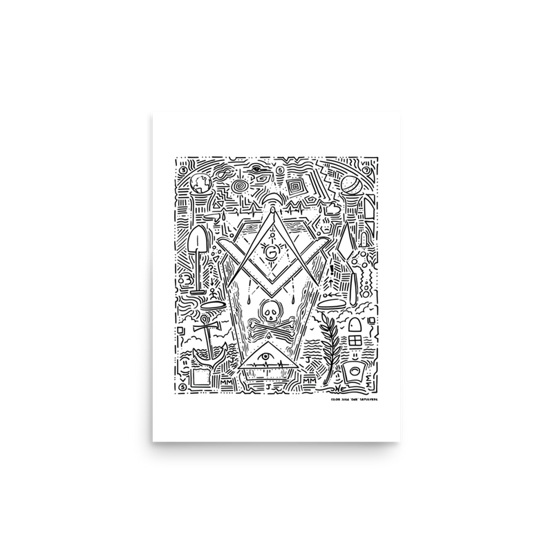 Masonic Pop Art | Master Mason - Thewindingstairs – The Winding Stairs
